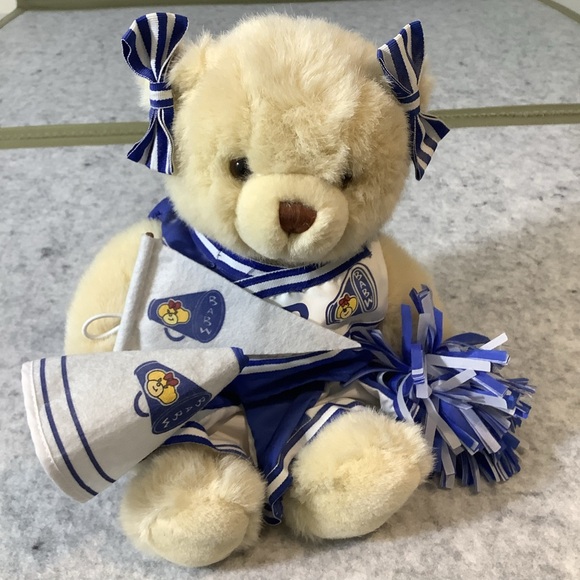 Build-A-Bear | Toys | Build A Bear Workshop Cheerleader Bear Blue And ...